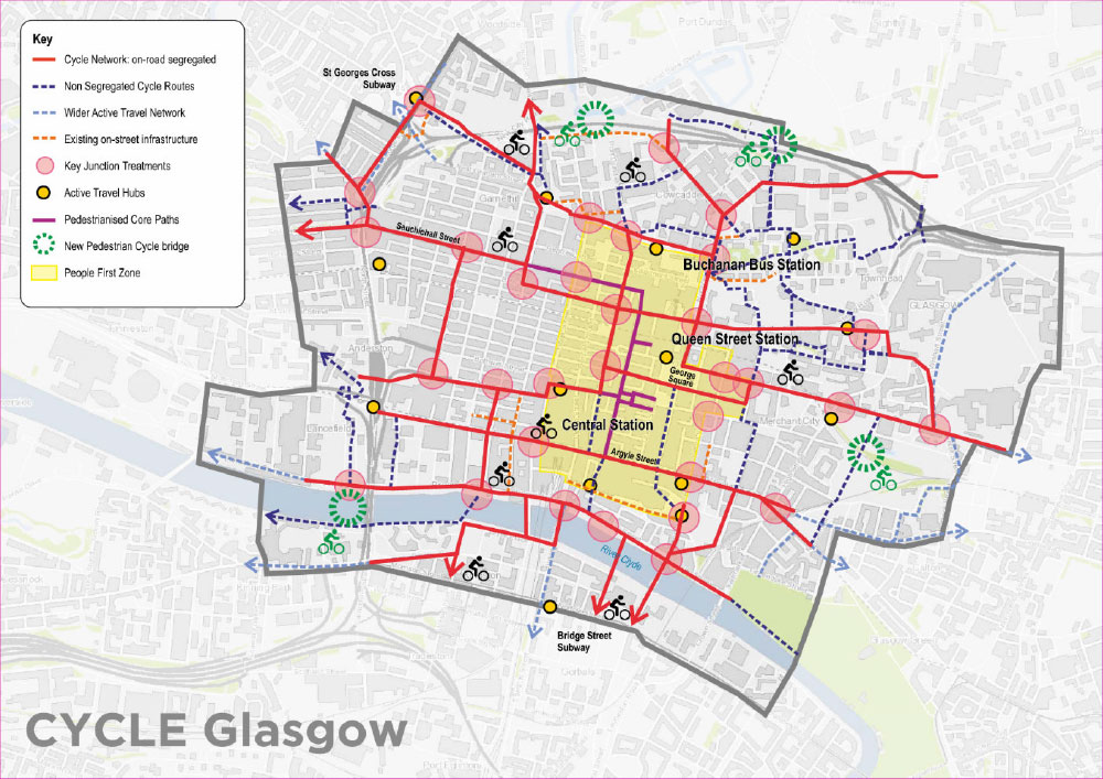 Cycle-Glasgow-map_CCTP_Draft_Strategy_Report_v2.5 – GoBike